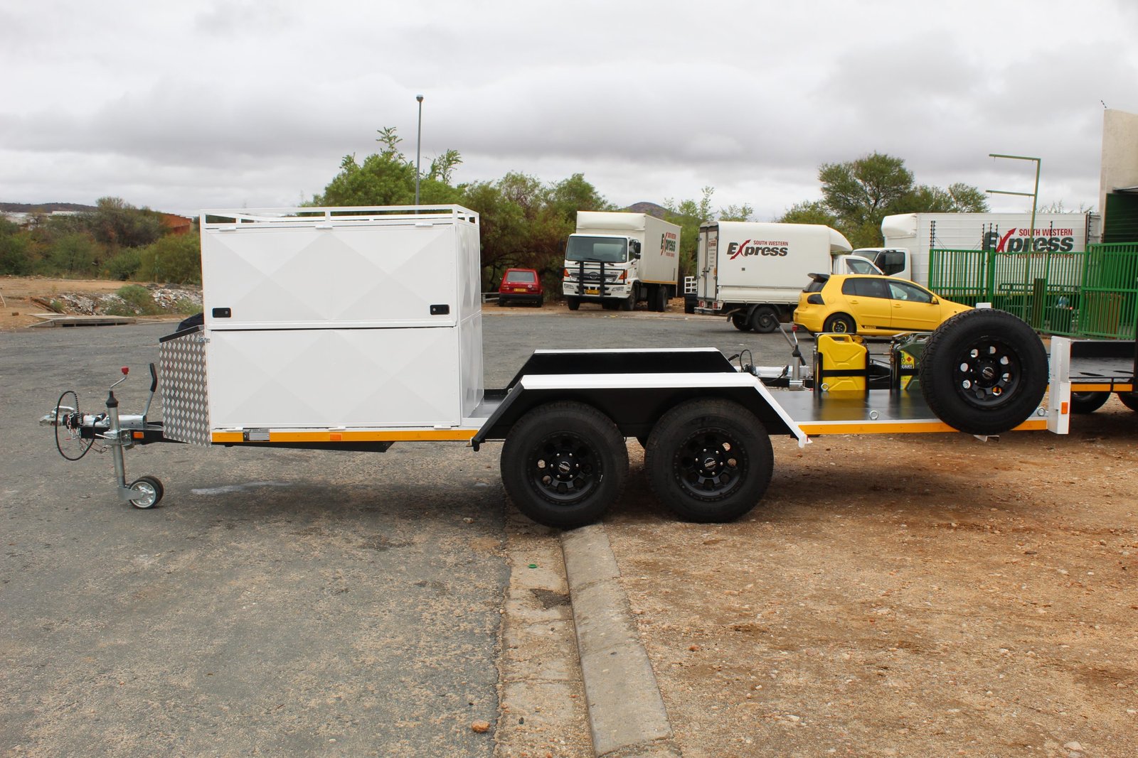 Flat Deck Custom Buggy Trailer – ZebraTrailers